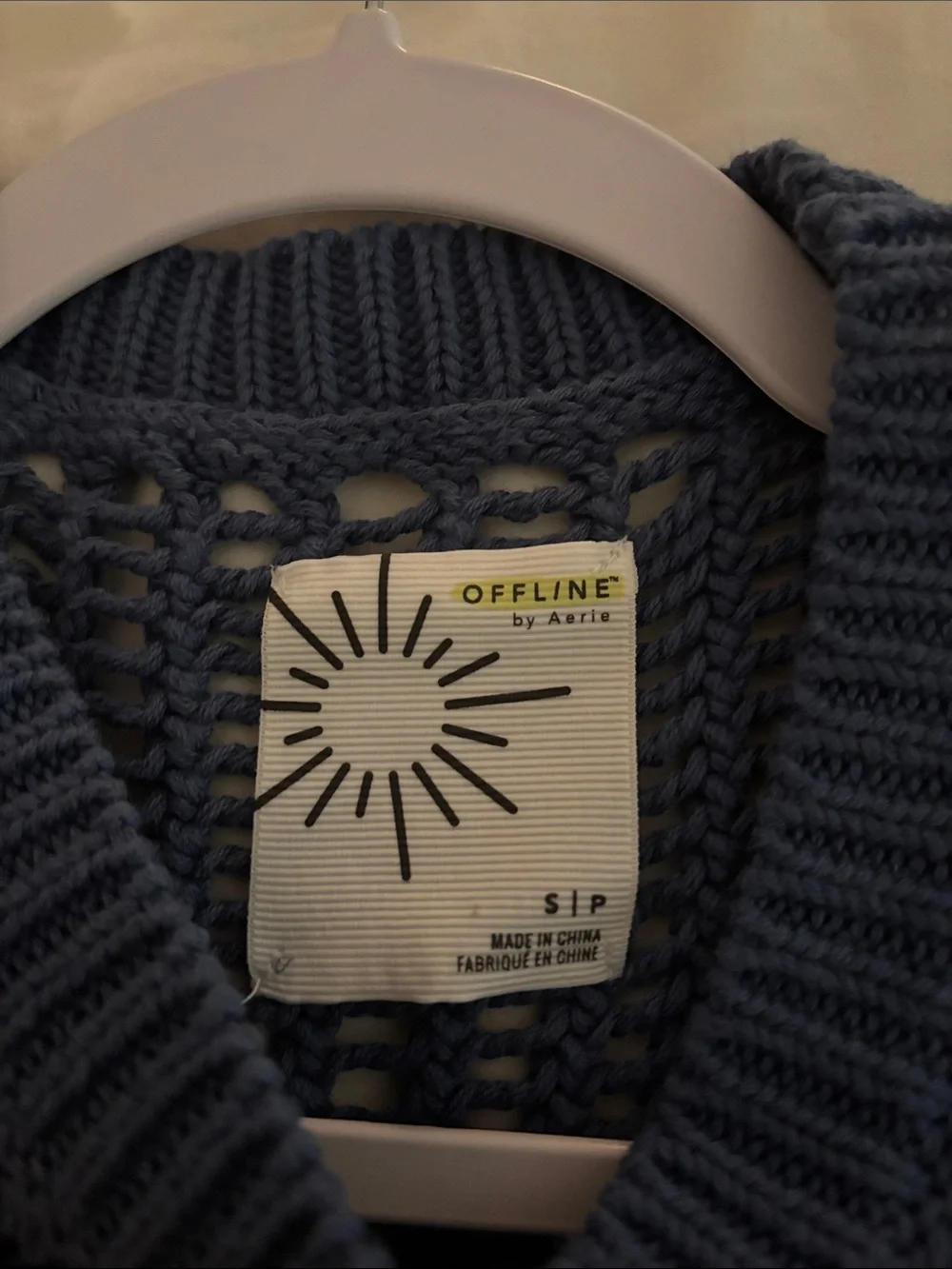 aerie | Tops | Offline By Aerie Crochet Sweater Tank | Poshmark
